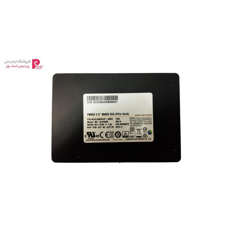 قیمت و خرید اس اس دی سرور سامسونگ مدل Pm953 ظرفیت 960 گیگابایت - مشخصات فنی